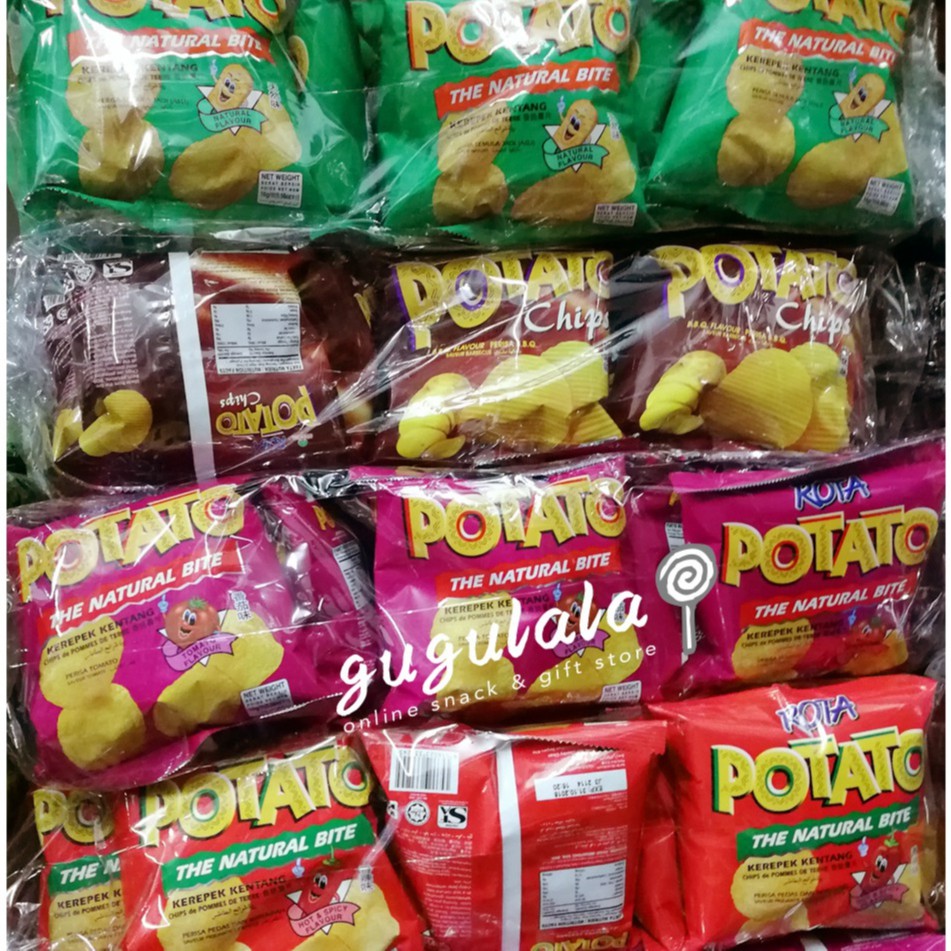 Rota Potato Chips (10 bags x 15g) | Shopee Malaysia
