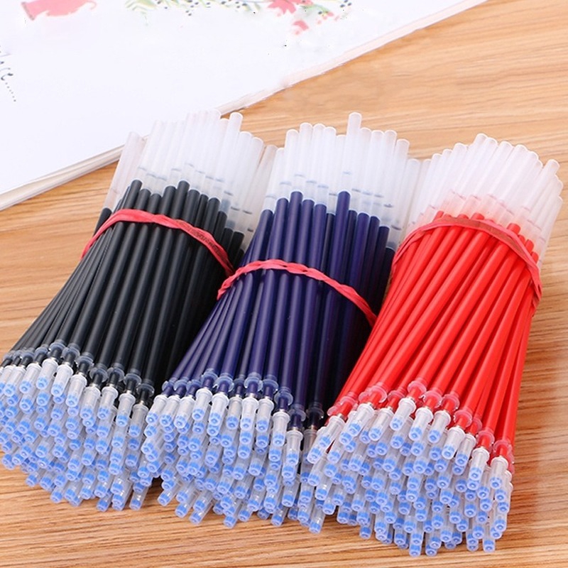 10pcs Gel Pen Refill Black Red Blue Gel Pen Ballpoint pen 0.5mm ...