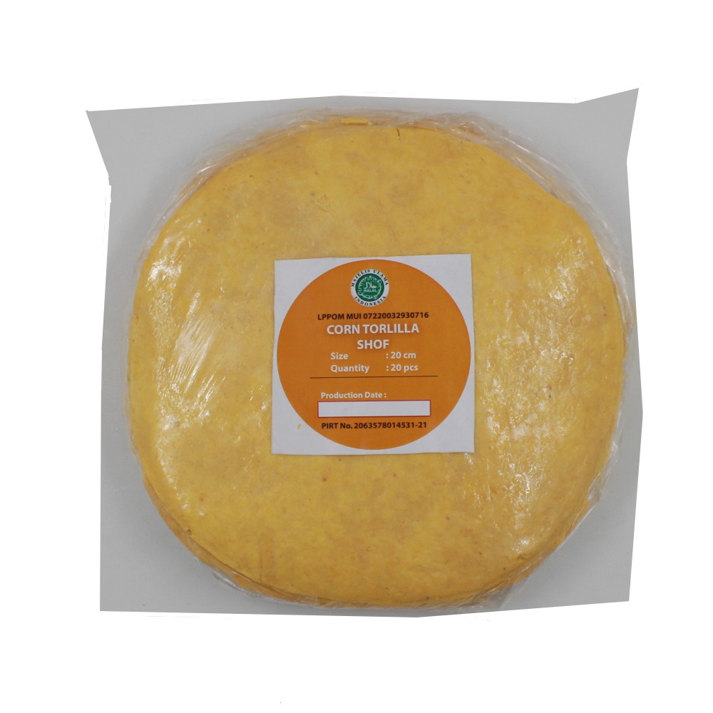 20cm Corn Tortilla Skin Contents 20 Sheets | Shopee Malaysia
