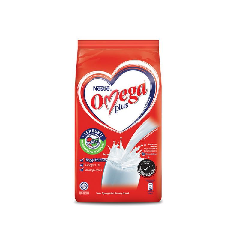 Omega Plus Milk Powder Softpack(600g) | Shopee Malaysia
