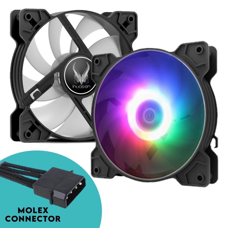 Invasion Aurora 120mm RGB Case Fan (Molex) | Shopee Malaysia
