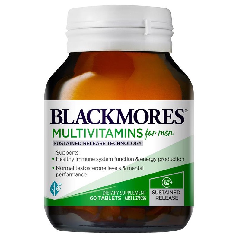 [AUS Direct Import] Blackmores Multivitamin for Men Sustained Release 60 / 90 Tablets 60 Tabs ...