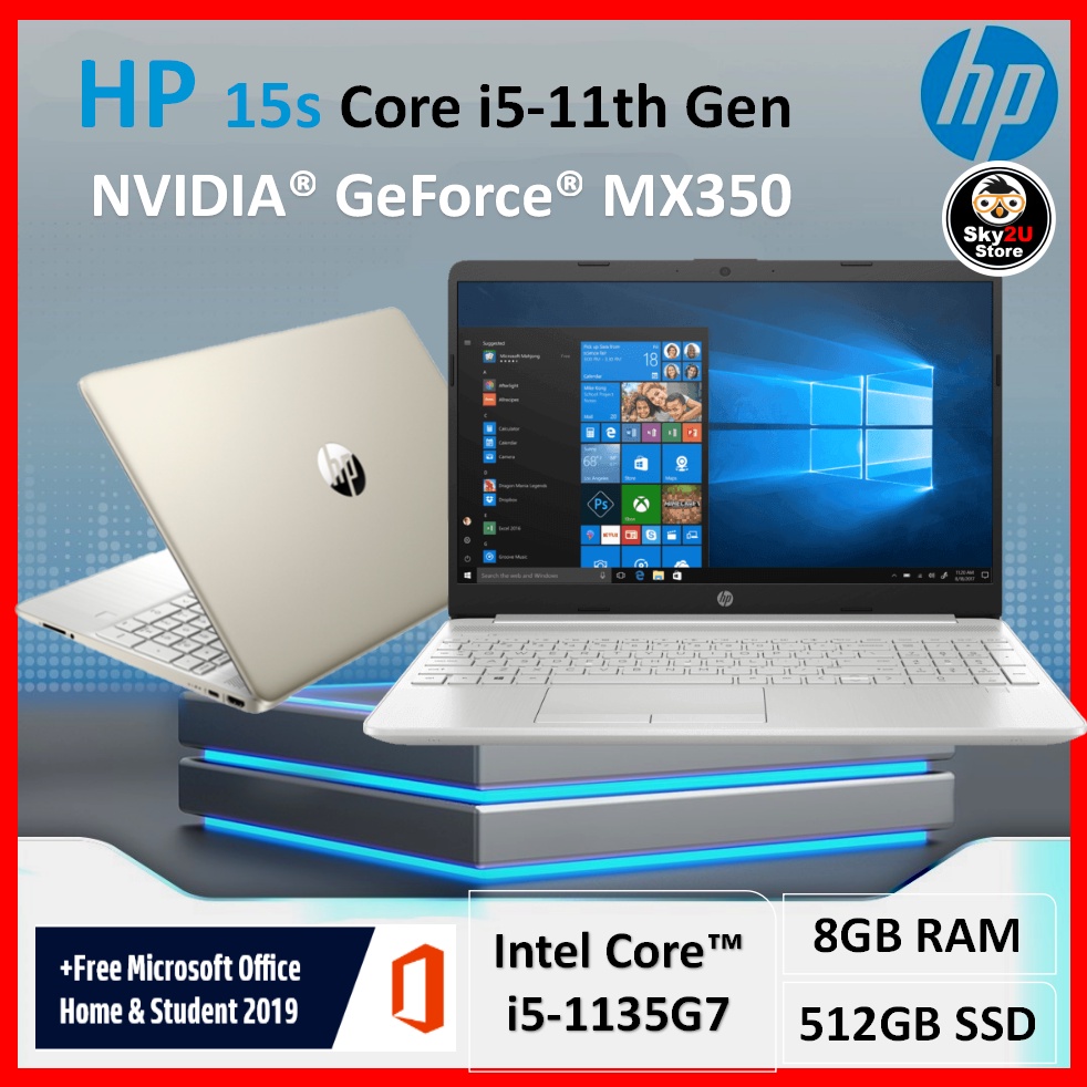 HP 15s Core i5-11th generation 15.6'' FHD Laptop | Shopee Malaysia