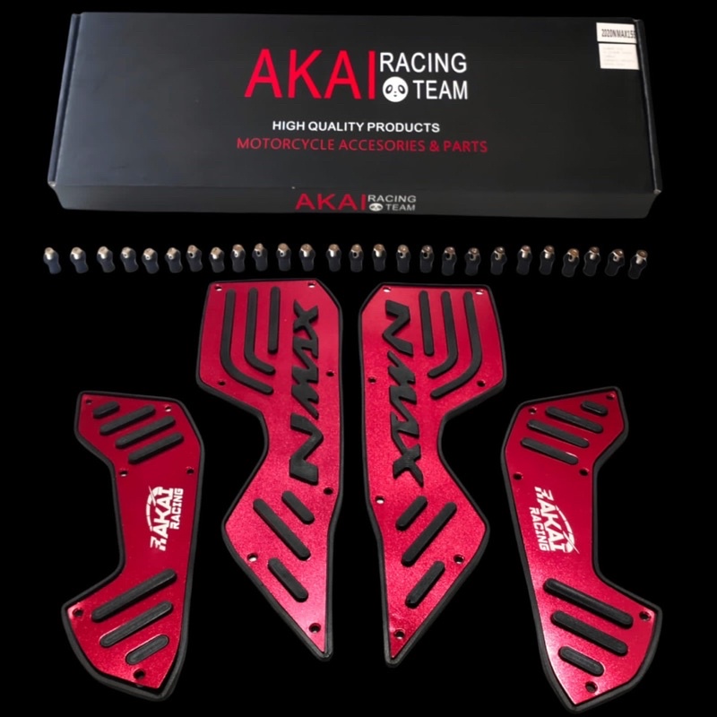 Bordes NMAX NEW 2020 NEW NMAX BORDES PLATE NMAX AKAI RACING GOLD COLOR ...