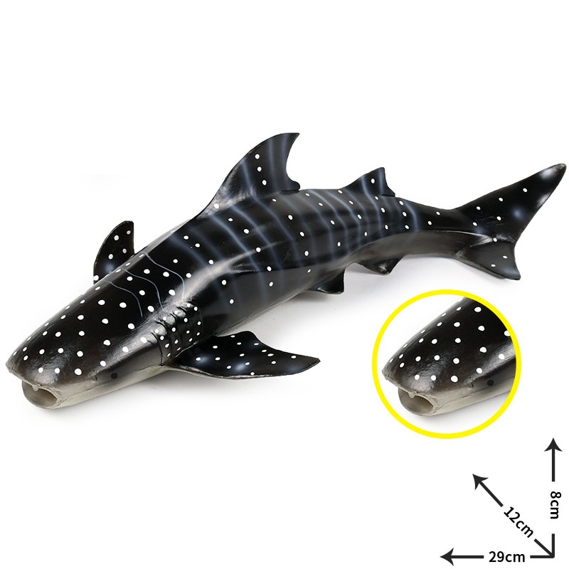 Shark tiger shark megalodon hammerhead shark model toy | Shopee Malaysia