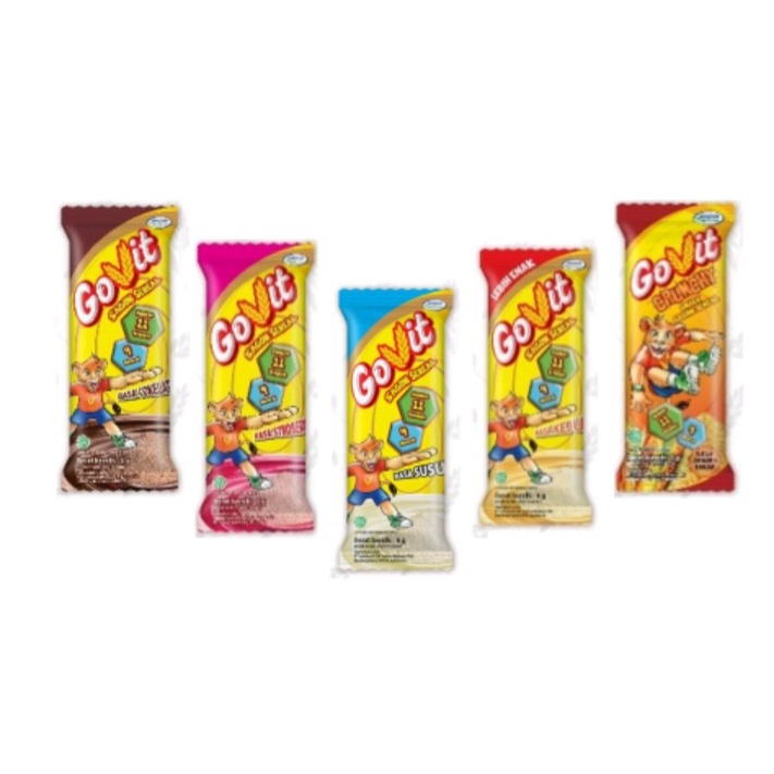 Govit Sagon Cereal Chocolate/Strawberry 6 Grams X 10 Pcs | Shopee Malaysia
