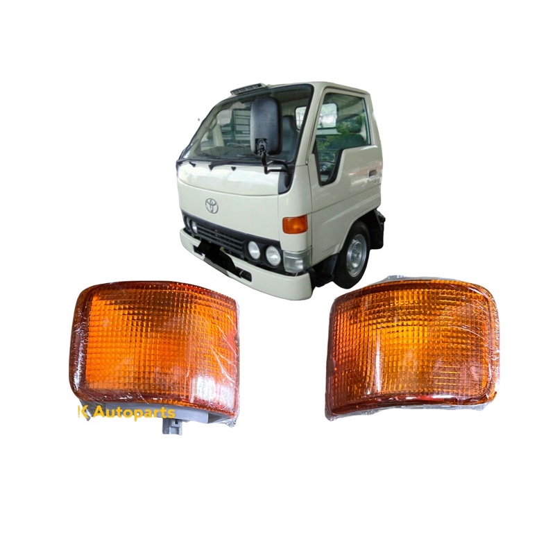 Toyota Dyna LY100 Dyna BU Front Signal Lamp Assy Orange RH&LH Kiri ...