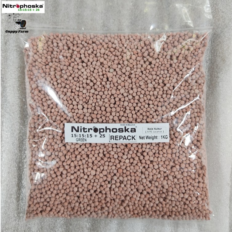 Baja NPK | Nitrophoska Green | NPK 15-15-15 | Growth Fertilizer 1 KG ...