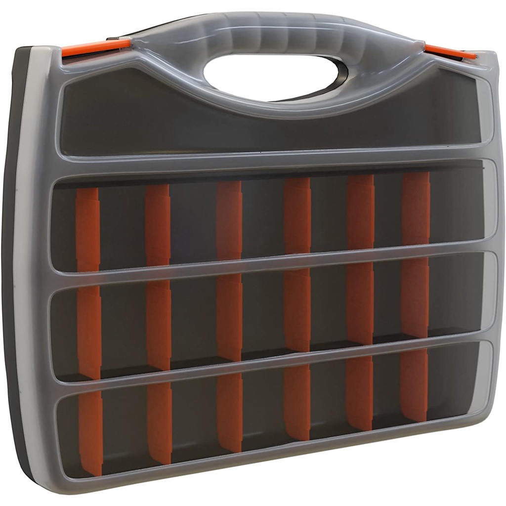 Plastic Empty Storage Box without Compartment , Plastic Tool Box with ...