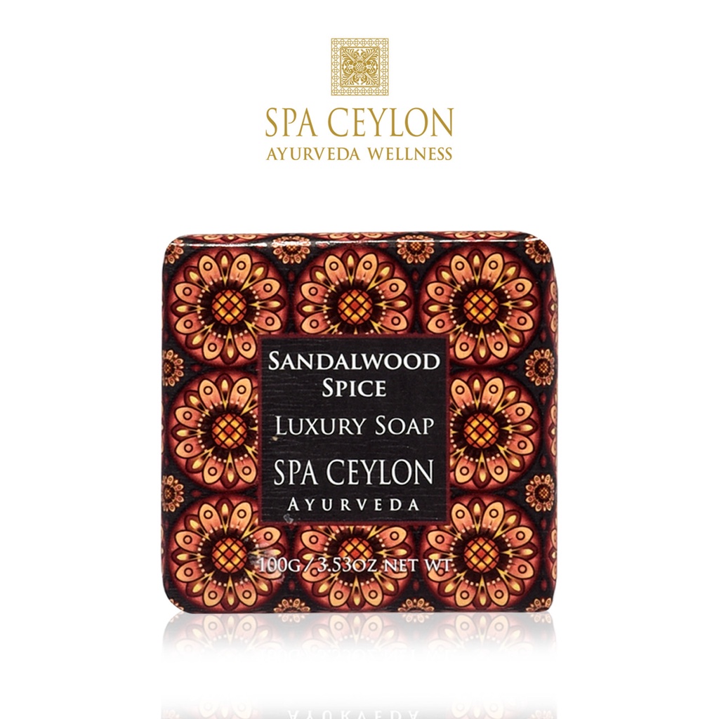 Spa Ceylon Ayurveda SANDALWOOD SPICE Luxury Soap 100G | Shopee Malaysia