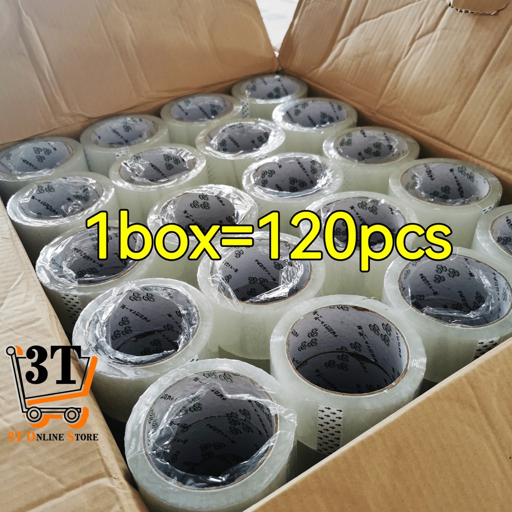 Strong Glue Opp Tape Bopp Cellophane Selotape Seletip Fragile Tape 胶带 Transparent Yellow Brown ...