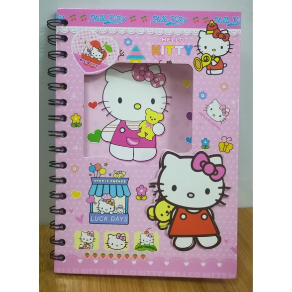 Hello Kitty Note Books Stationary School Stationary Note Pads Birthday ...