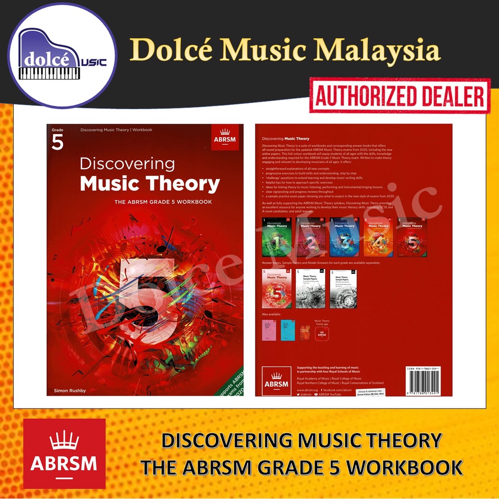 ABRSM - Discovering Music Theory - The ABRSM Grade 5 Workbook | Shopee Malaysia