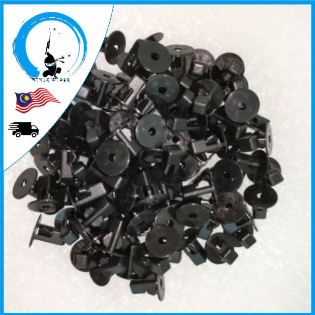 NJW ORIGINAL PERODUA MYVI/VIVA/TOYOTA HILUX FENDER UNDER SHIELD CLIPS ...