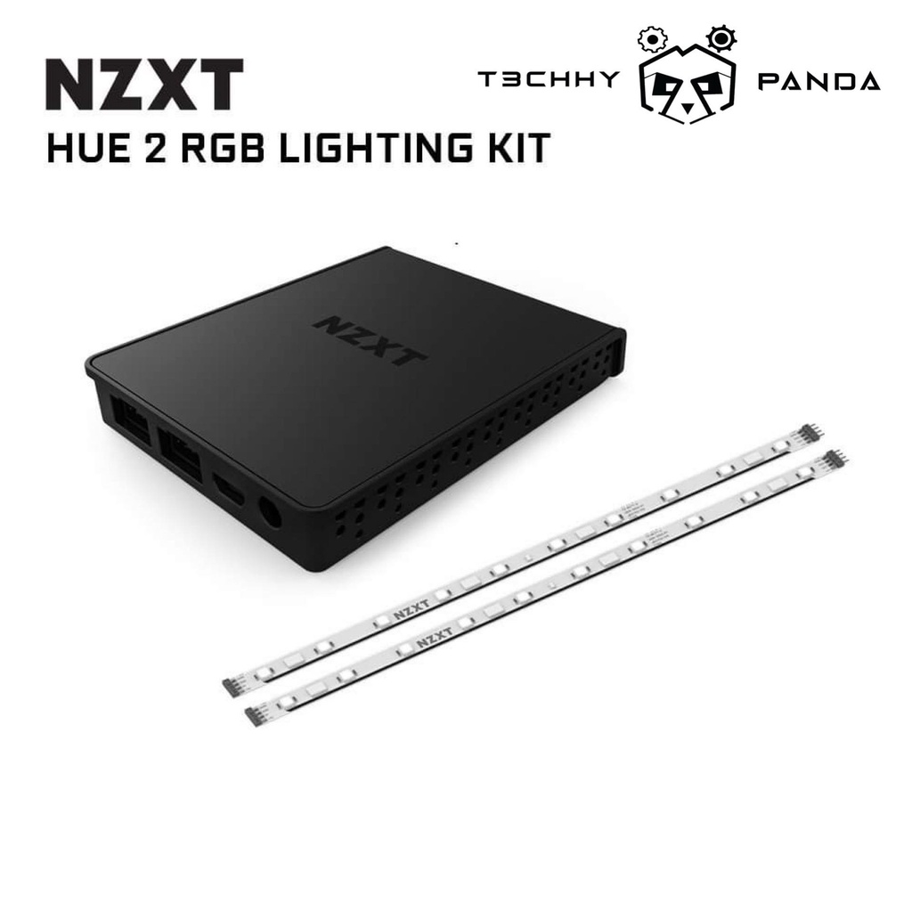 # NZXT HUE 2 RGB LIGHTING KIT # HUE 2 AMBIENT - 27"-35" # HUE 2 LED STRIP # | Shopee Malaysia
