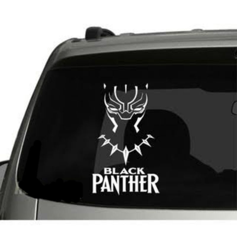 Car stickers, glass stickers and car bumpers, black panther stickers ...