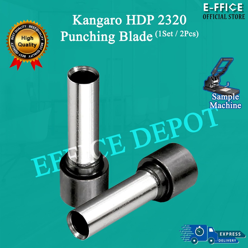 Effice Depot - Kangaro HDP 2320 Heavy Duty Puncher 6mm Blade (1 Set / 2 ...