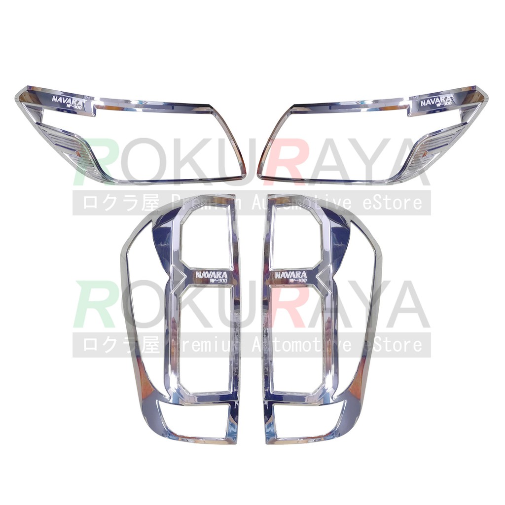 Nissan Navara NP300 4Door 3rd Gen D23 (2015) Head Lamp Headlamp & Tail ...