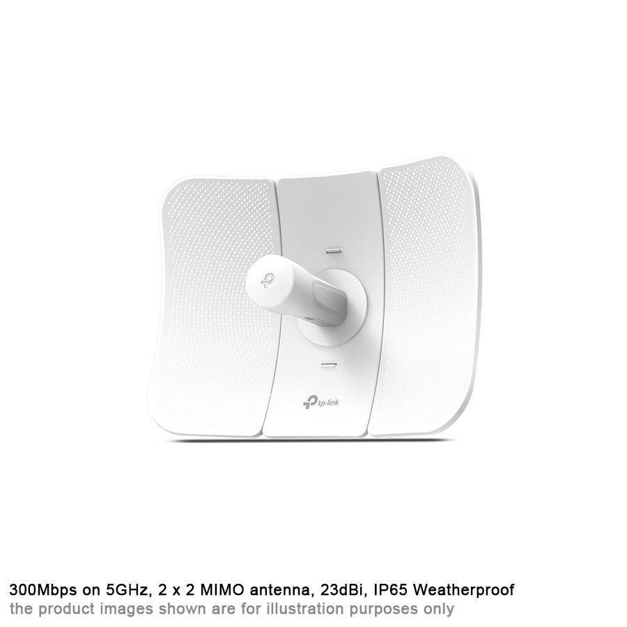 TP-LINK 5GHz 300Mbps 23dBi Outdoor CPE TL-CPE610 with High Oriented ...