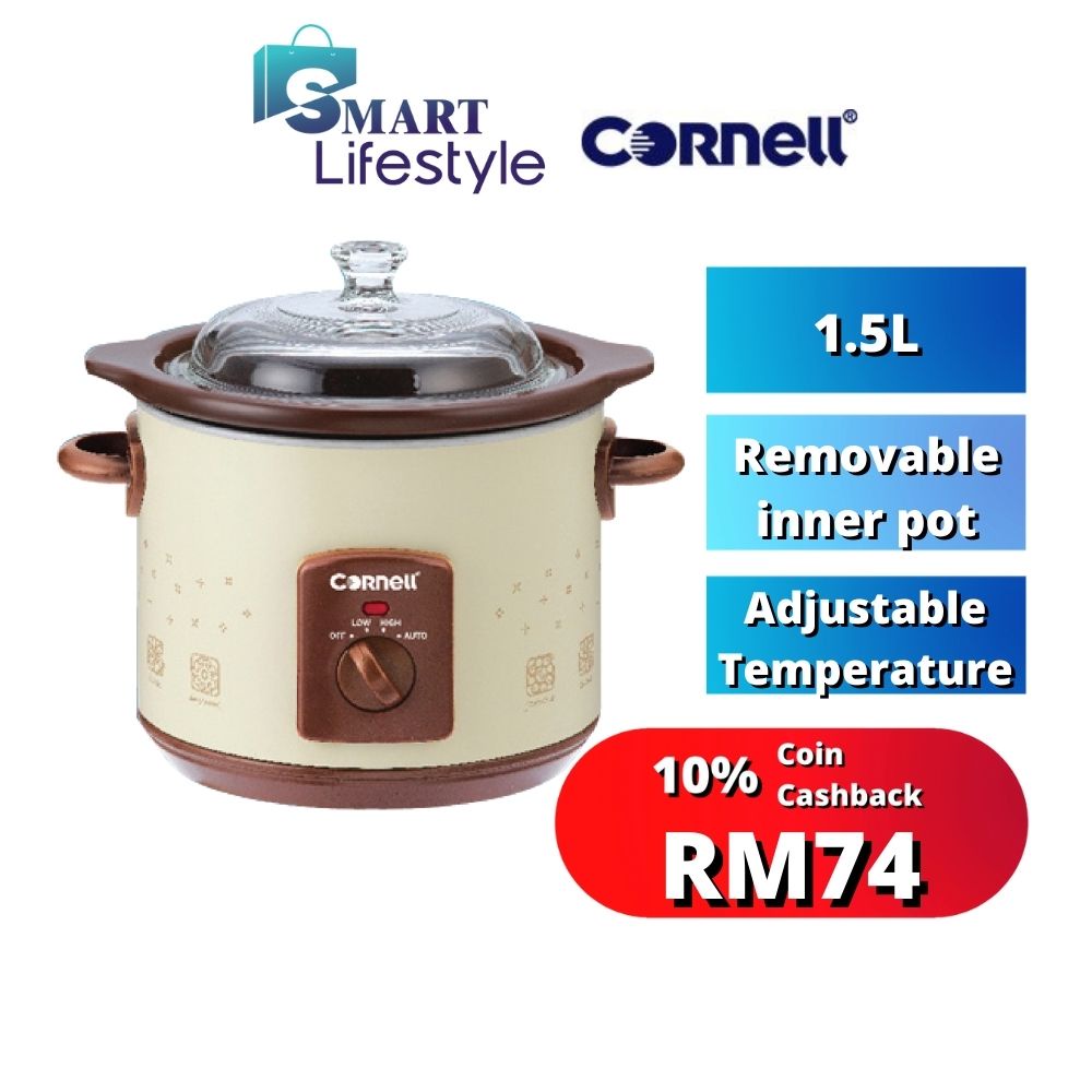 Cornell Slow Cooker 1.5L CSC-D15C CSC-D15C | Shopee Malaysia