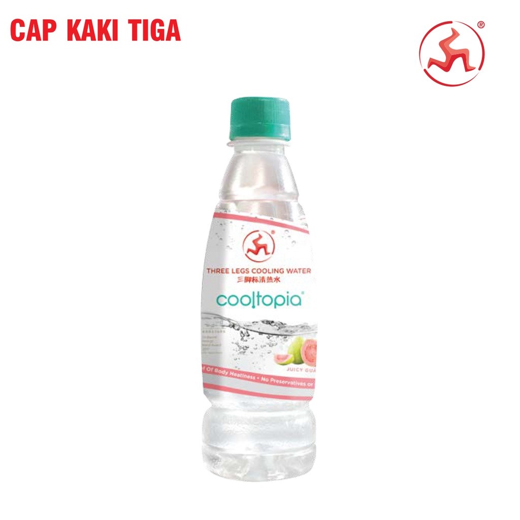 Three Legs Cooltopia Cooling Water Guava 320ml | Shopee Malaysia