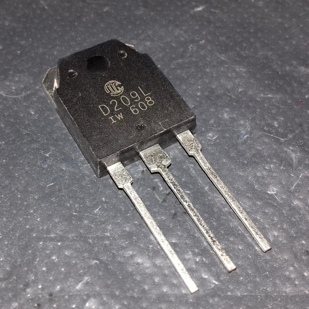 (RD027) 2SD209L D209L NPN TRANSISTOR 12A 700V TO-3P | Shopee Malaysia