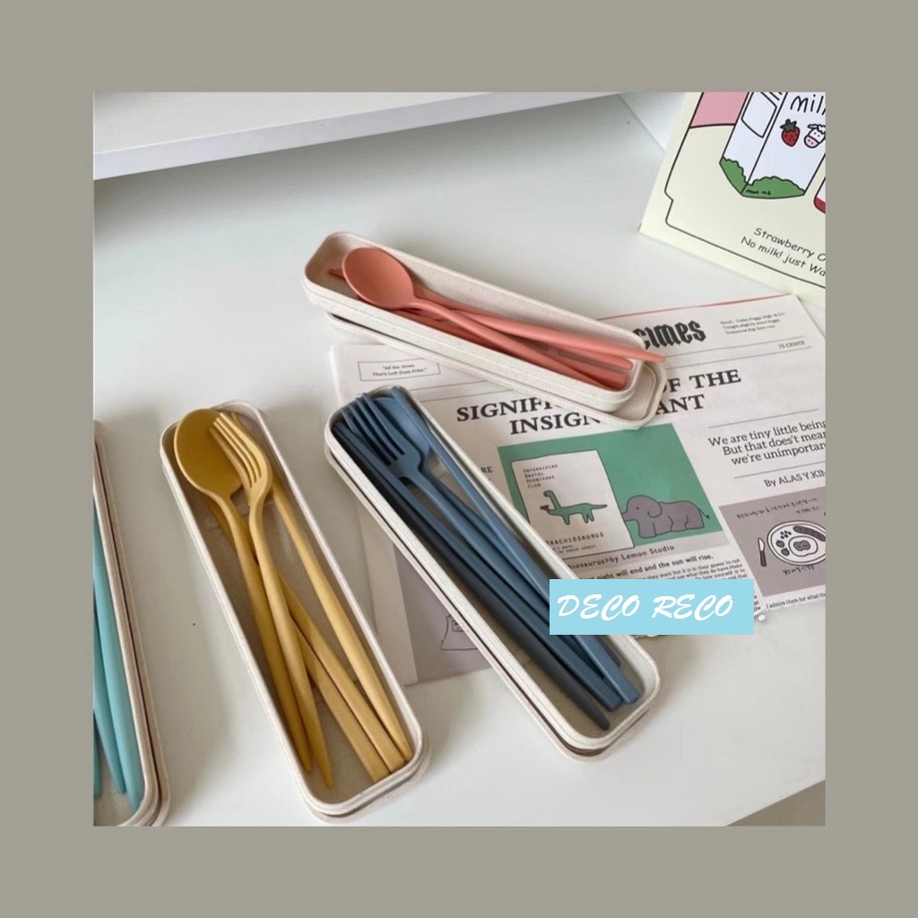 [SUPER VALUE SET][READY STOCK] 5pcs Reusable Eco-friendly Wheat Straw ...