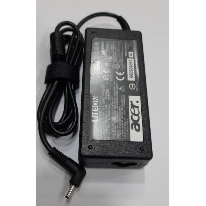 Acer | Small Pin AC.ADAPTER | OUTPUT19V_3.42A INPUT 100-240V 1.8A 5:PA ...