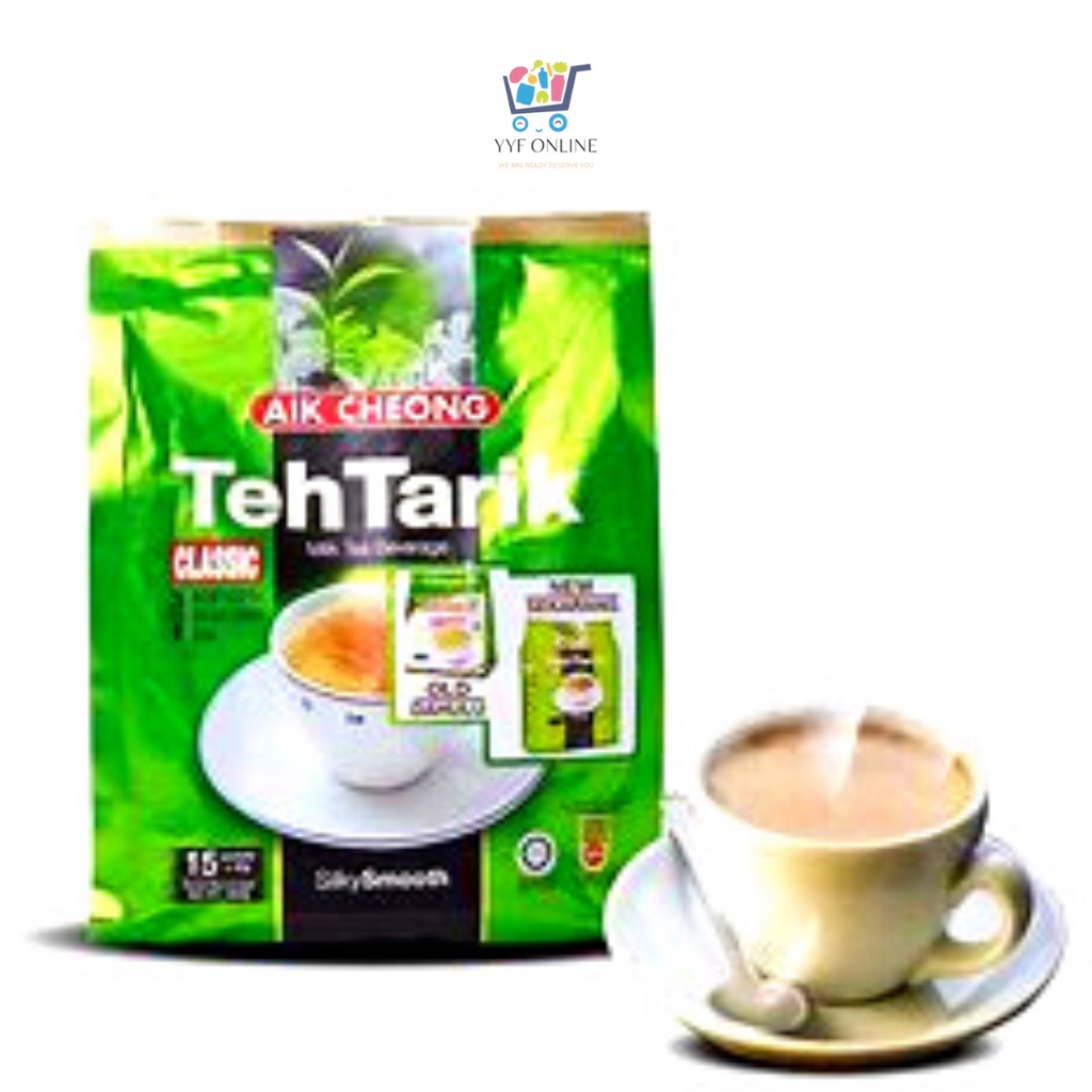AIK CHEONG Teh Tarik 3in1 600g (40g x 15 sachets) - Classic | Shopee ...
