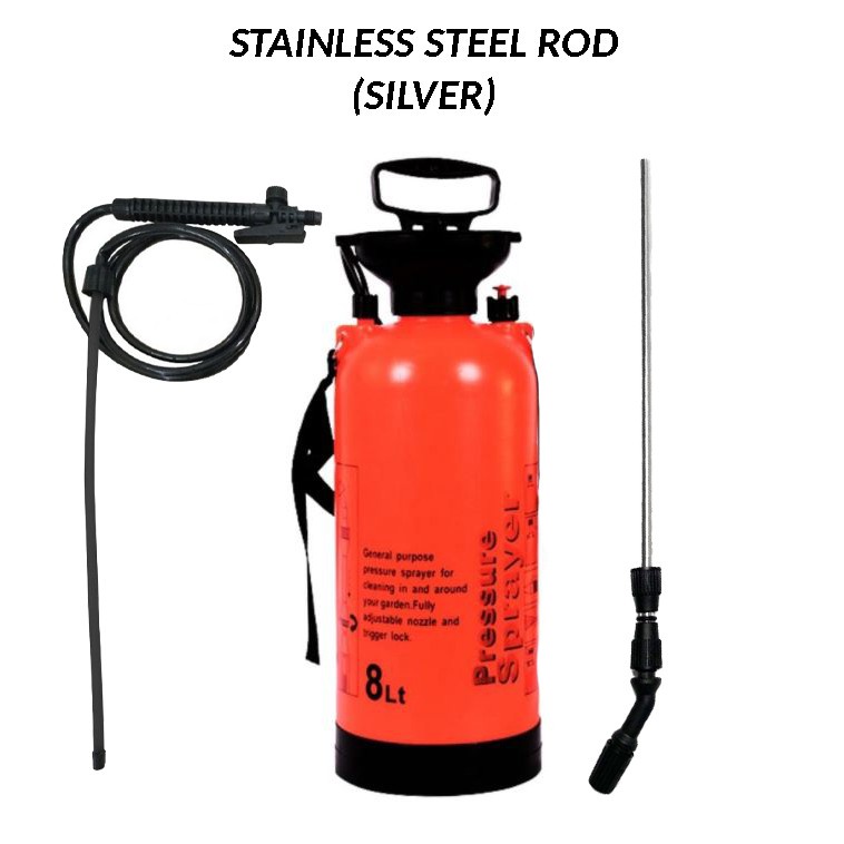 8L Garden Sprayer Pam Racun Kebun Penyembur Air Racun Tanaman Kebun ...