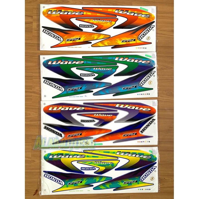 🇹🇭STRIPE WAVE125R THAILAND 🇹🇭STRIPE WAVE125 LAMA THAILAND STYLE sticker ...