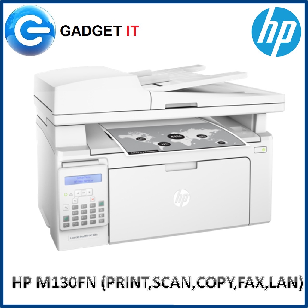 HP LASERJET M130FN MULTI-FUCTION PRINTER | Shopee Malaysia