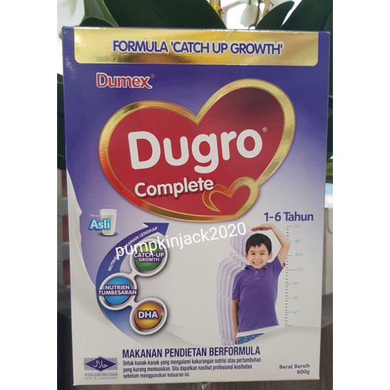 Dumex Dugro Complete Milk Powder 600g (Exp:04/2023) | Shopee Malaysia