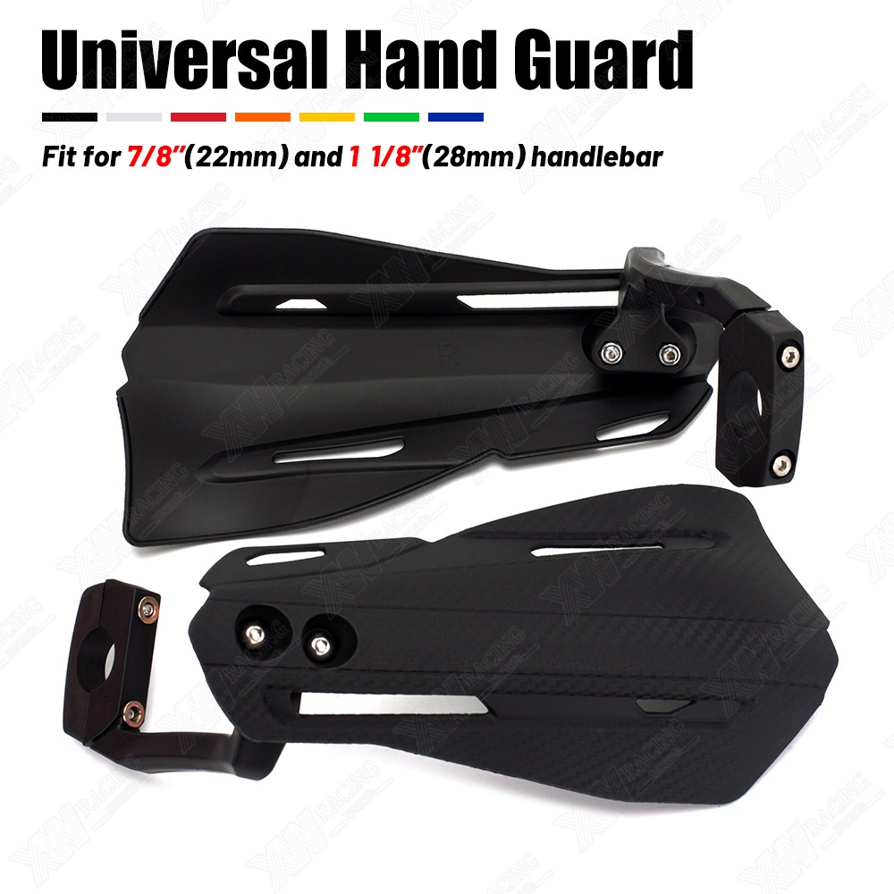 XW RACING 2Pcs Motorcycle Hand Guard Universal Motocross Dirt Bikes ...