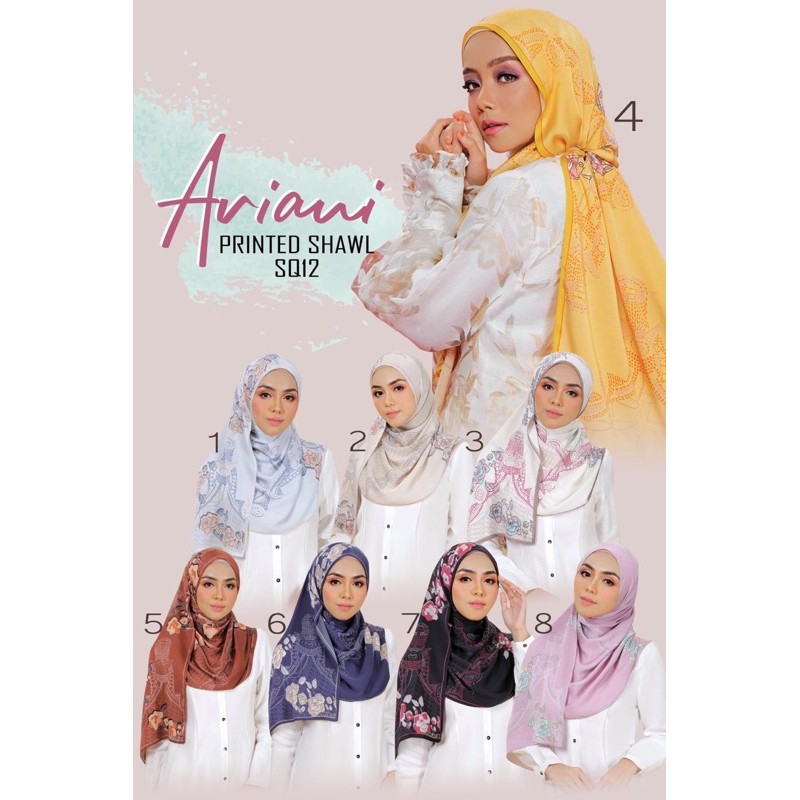 Shawl ARIANI Vietnam | Shopee Malaysia