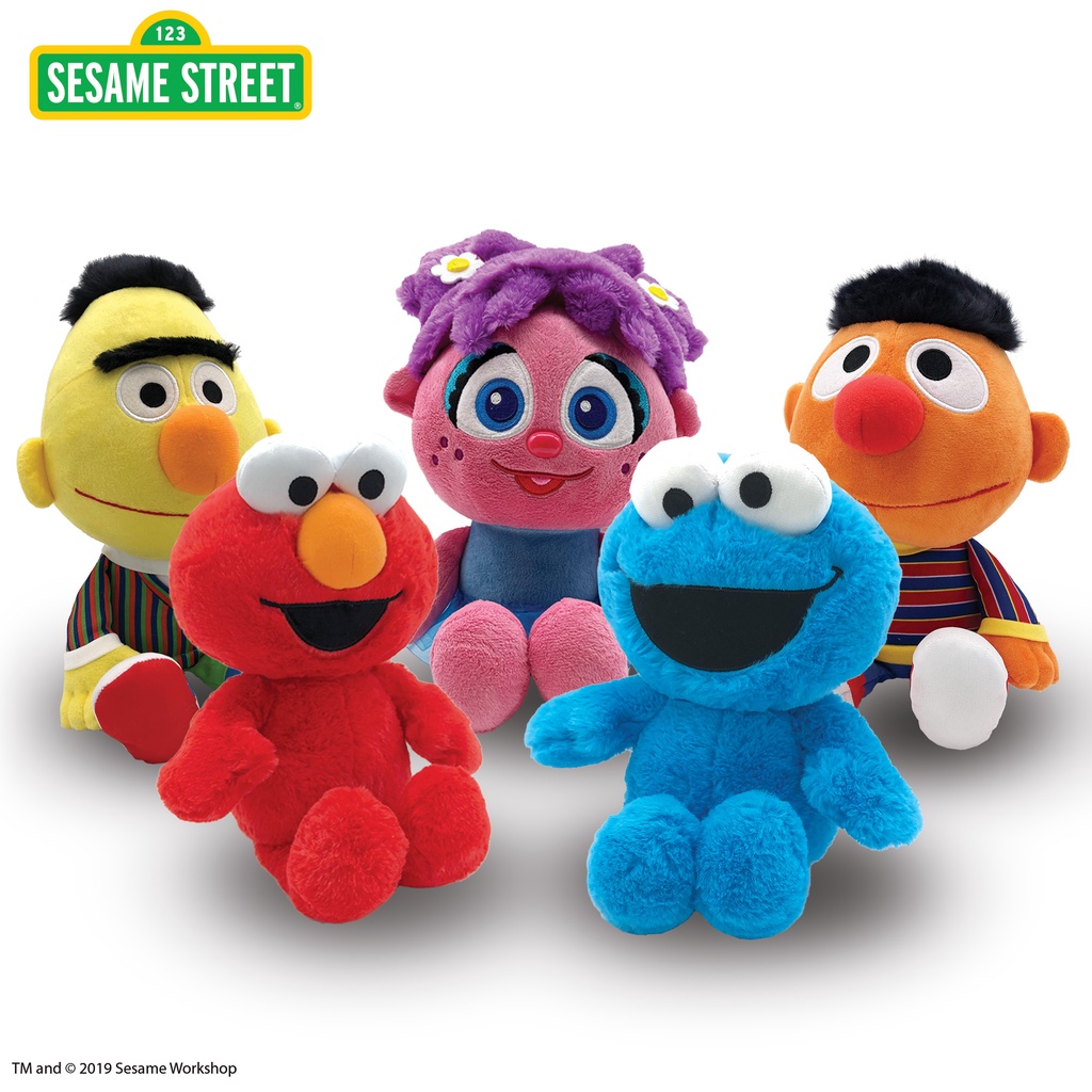 Sesame Street 10" Plush Series 1 | Elmo | Cookie | Ernie | Bert ...