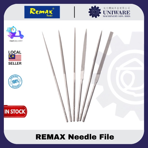 🔥100% ORIGINAL🔥 REMAX Needle File - Flat, Round, Half-Round, Square ...