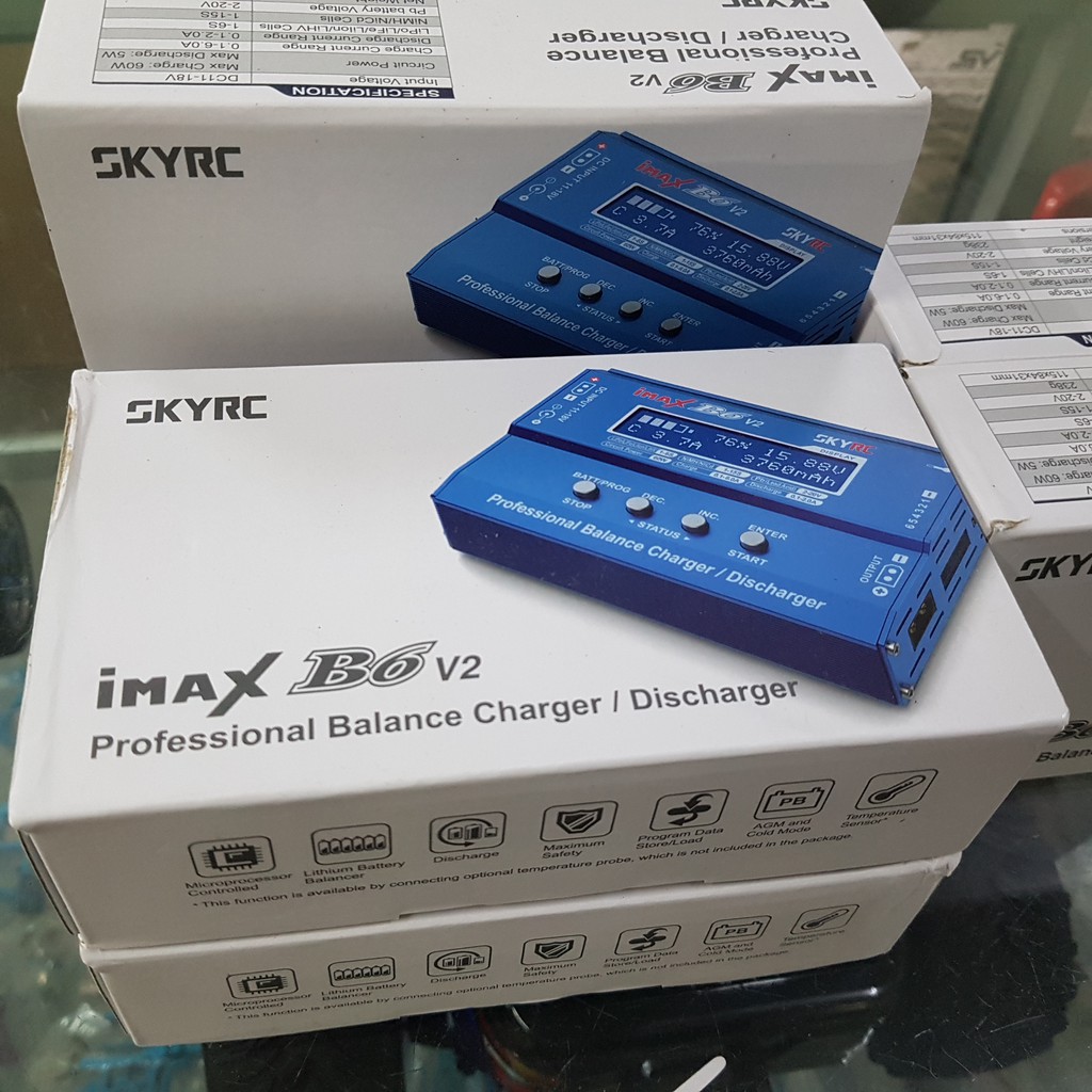 100% Original Genuine SkyRC iMAX B6 V2 RC Lipo Nimh Battery Charger | Shopee Malaysia