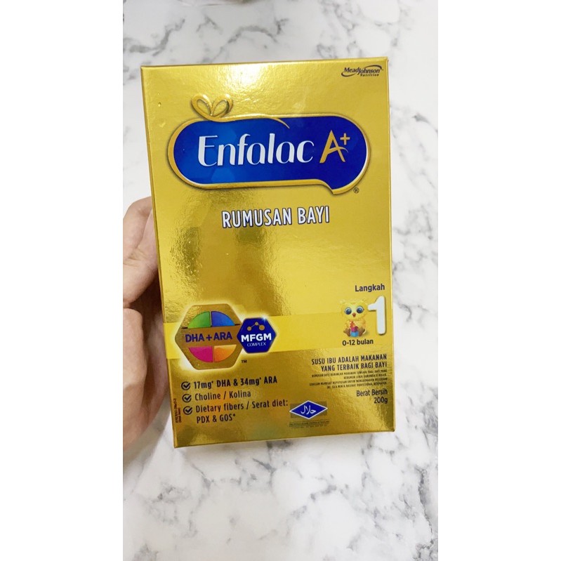 Enfalac A+ step 1 MFGM milk powder trial pack | Shopee Malaysia