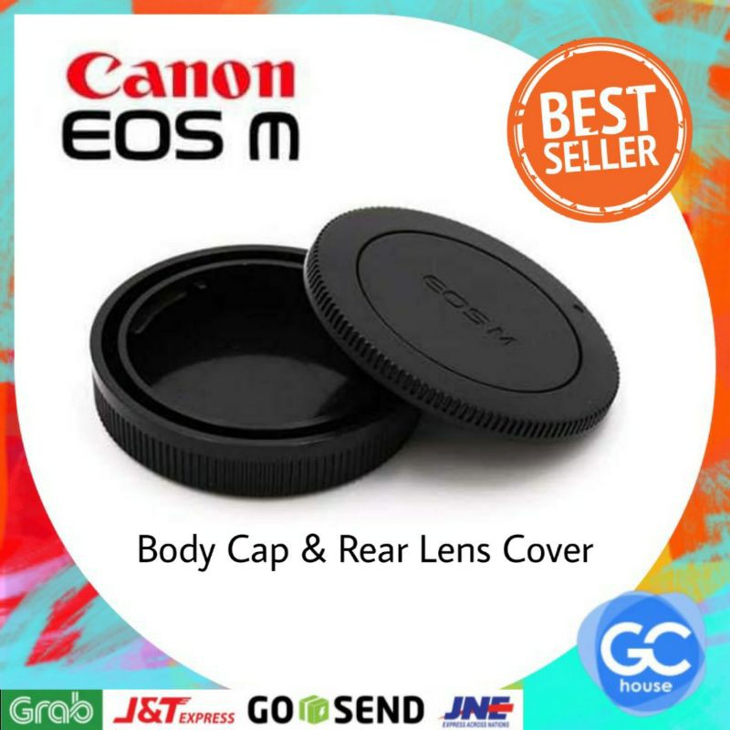 Eos M] Body Cap & Rear Lens Cap Cover EFM Eos M Lens Body Cap M10 M3 M2 M6 M50 M1 CANON | Shopee ...
