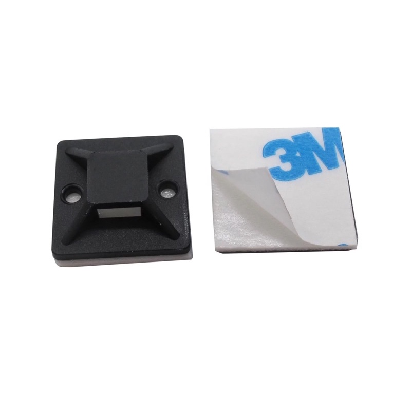 Cable Tie Mount Base 3M Foam Self Adhesive Wire Tie Mount - 20mm/25mm ...