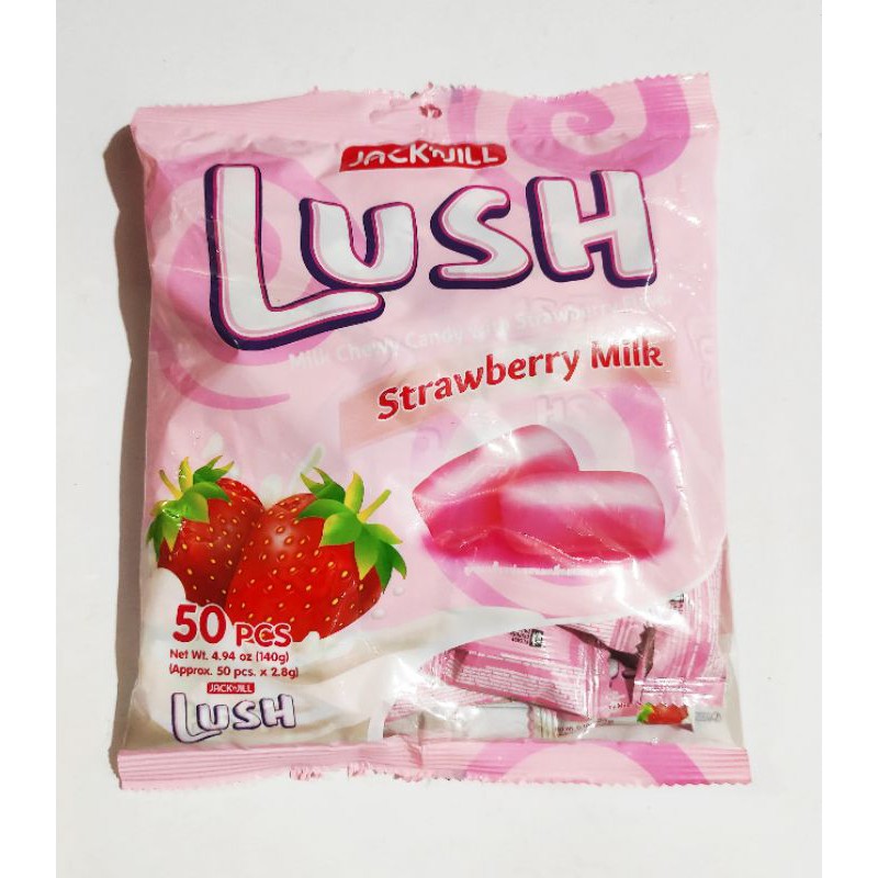 Lush Strawberry Milk Candy | Shopee Malaysia