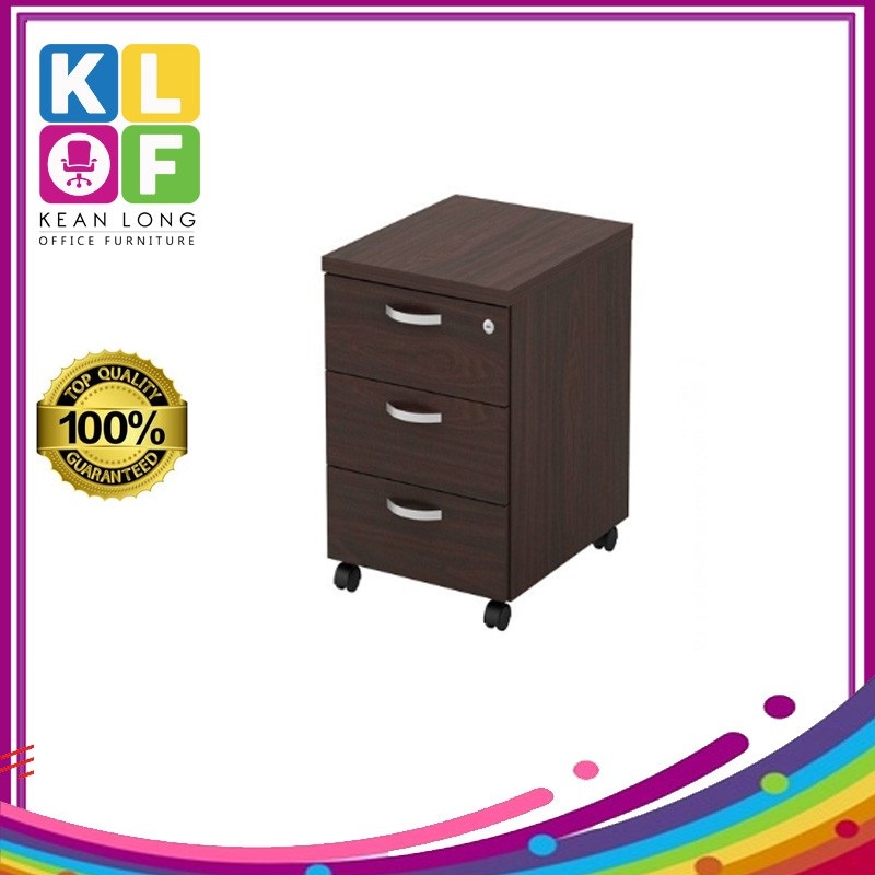 KLOF Mobile Pedestal 3D | Table Drawer/ Meja Berlaci/ Meja Berlaci ...