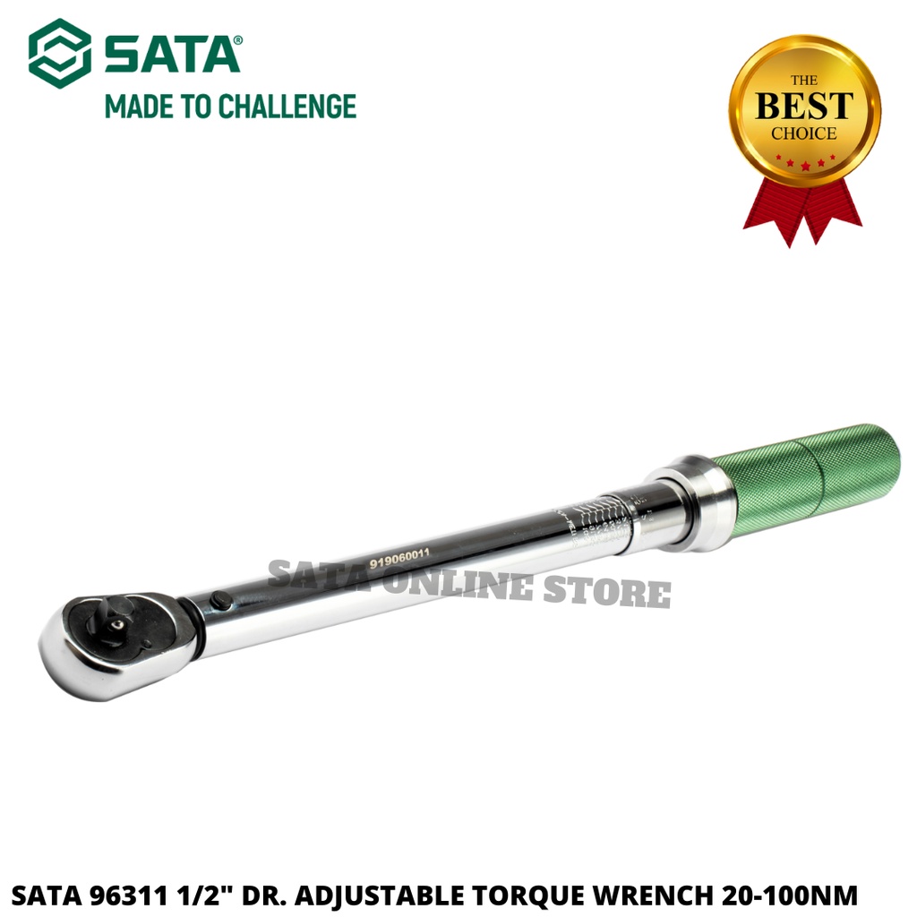 (ND) SATA ADJUSTABLE TORQUE WRENCH / 3/8'' 1/2'' 3/4'' TORQUE WRENCH ...