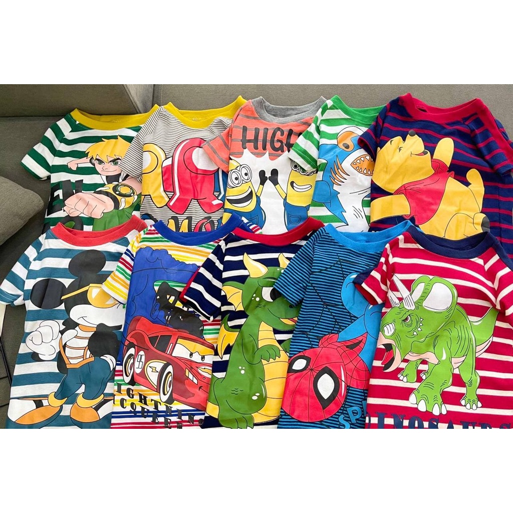 GYMKIDS SL BOY PJS 5 DESIGN SZ 3-8Y - VN | Shopee Malaysia