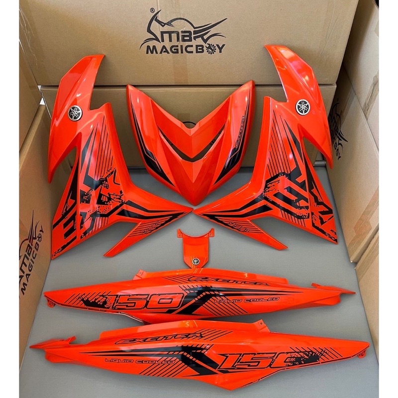 MAGIC BOY COVER SET CUSTOM Y15ZR V1/V2 EXCITER THAI OREN | Shopee Malaysia