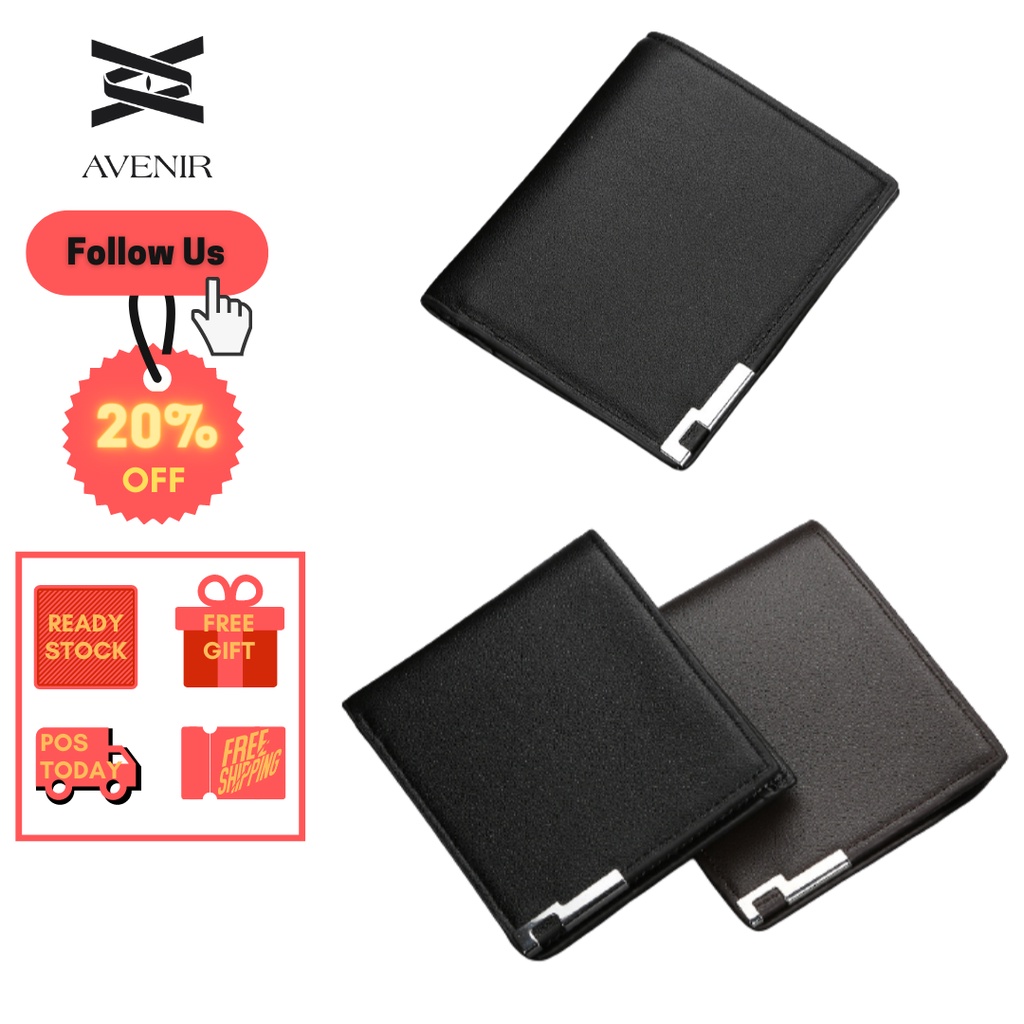 BAELLERY Futuristic Men Short Wallet (Dual Model) | Shopee Malaysia