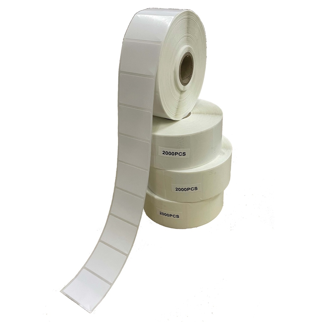 Blank barcode label / blank sticker 35x25mm | Shopee Malaysia