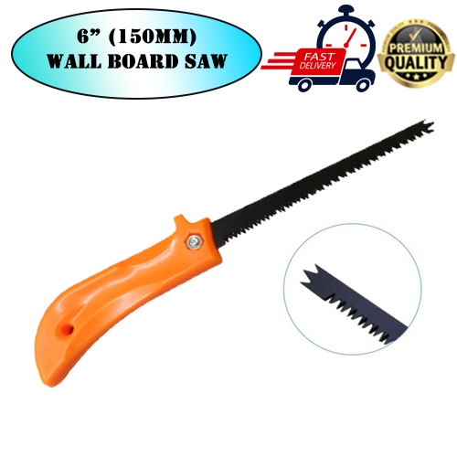 6" (150MM) WALL BOARD SAW Plaster Ceiling Drywall Wood Partition Wall ...