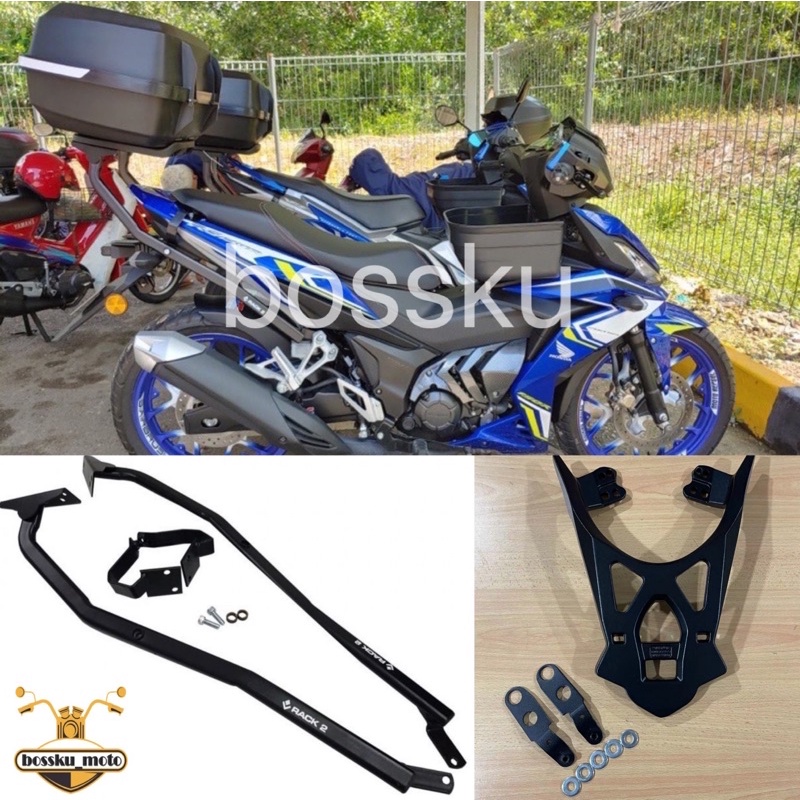 RSX150 RS150 V1 V2 MONORACK HEAVY DUTY TOP BOX RACK ALLOY BOX CARRIER ...